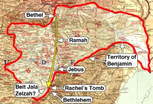 Where is Rachel’s Tomb? – the Biblical perspective – Ritmeyer ...
