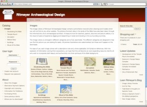 The Image Library is Online! – Ritmeyer Archaeological Design