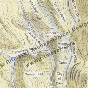 Topography of Jerusalem – Ritmeyer Archaeological Design