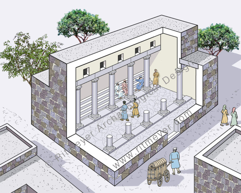 The Synagogue of Capernaum in which Jesus taught – Ritmeyer ...