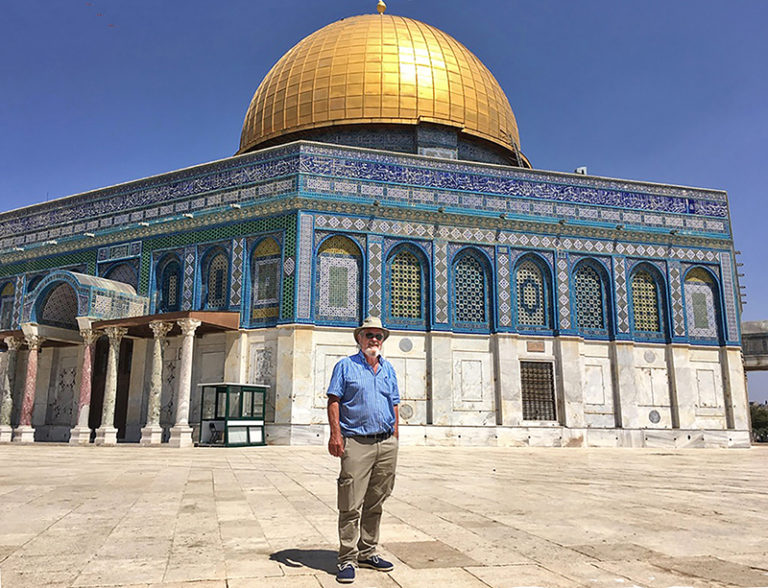 “Here, in this carved-out place, stood the Ark of the Covenant ...