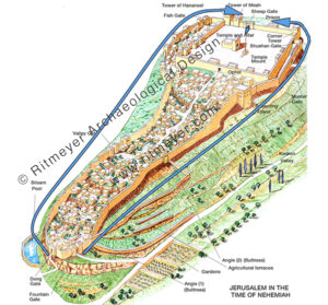 Jerusalem in the time of Nehemiah – Ritmeyer Archaeological Design