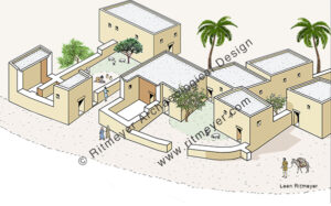 Middle Bronze Age houses – Ritmeyer Archaeological Design