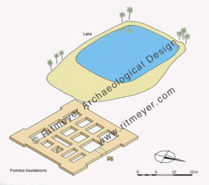 Excavated remains of a fortress at Deir el-Balah – Ritmeyer ...